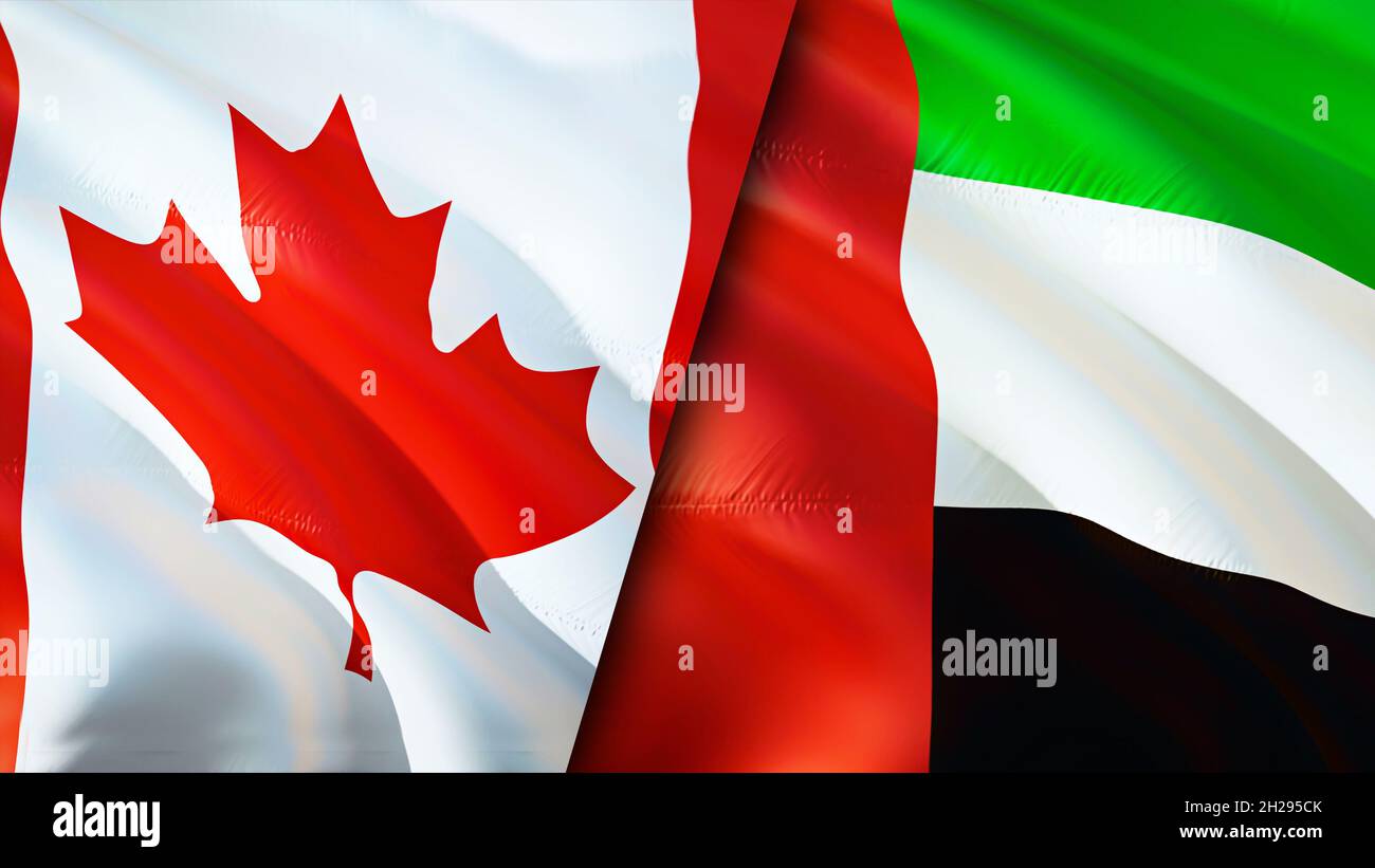 Emirates canada flag hi-res stock photography and images - Alamy