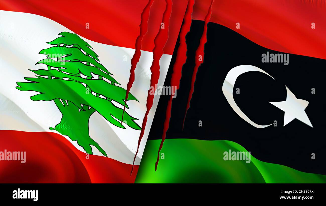 Lebanon libya flag hi-res stock photography and images - Alamy