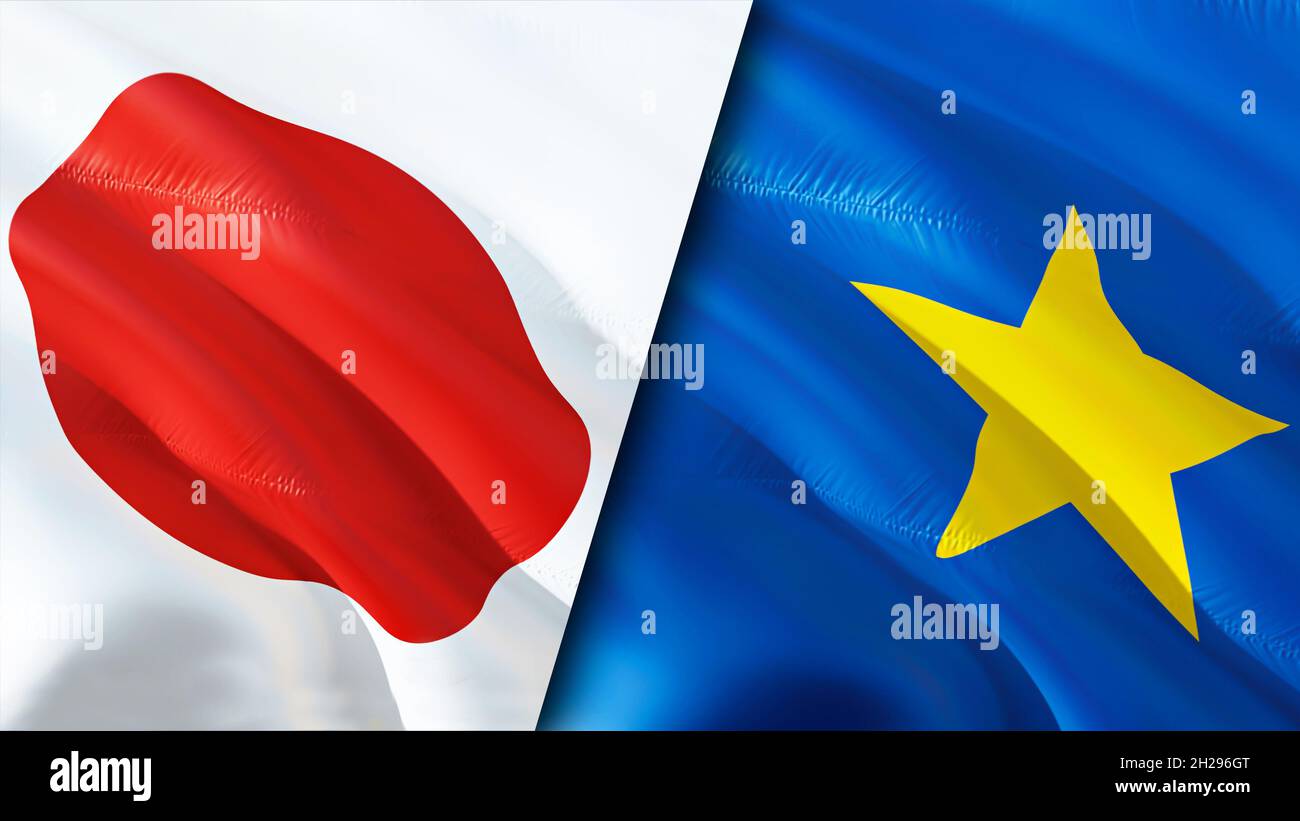 Japan dr congo flag hi-res stock photography and images - Alamy