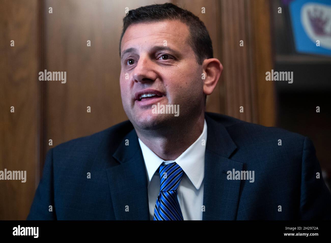 UNITED STATES - OCTOBER 20: Rep. David Valadao, R-Calif., is ...