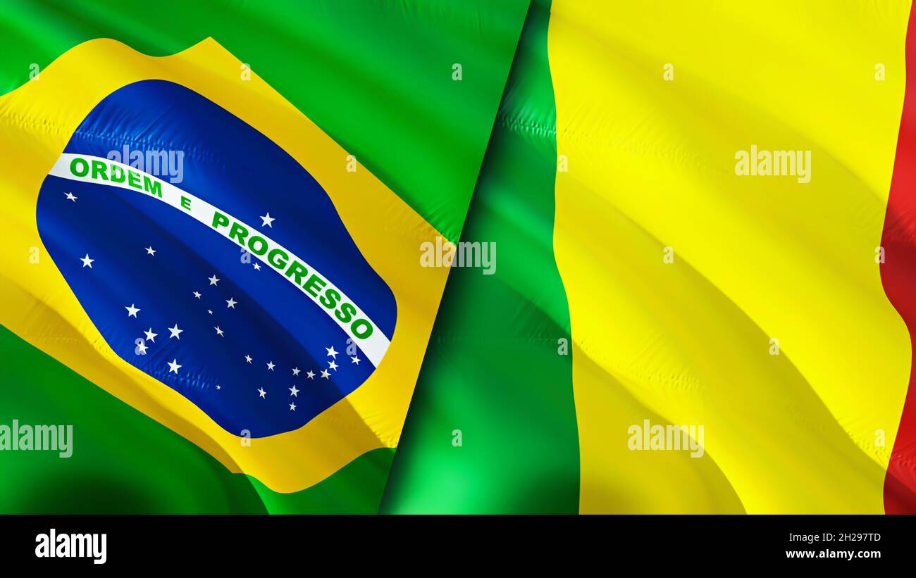 Brazil mali flag hi-res stock photography and images - Alamy