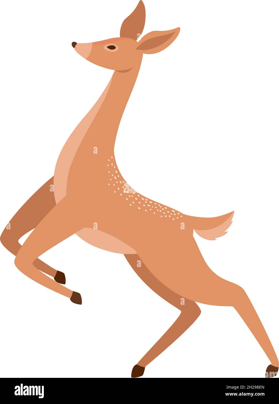 cute deer design Stock Vector Image & Art - Alamy