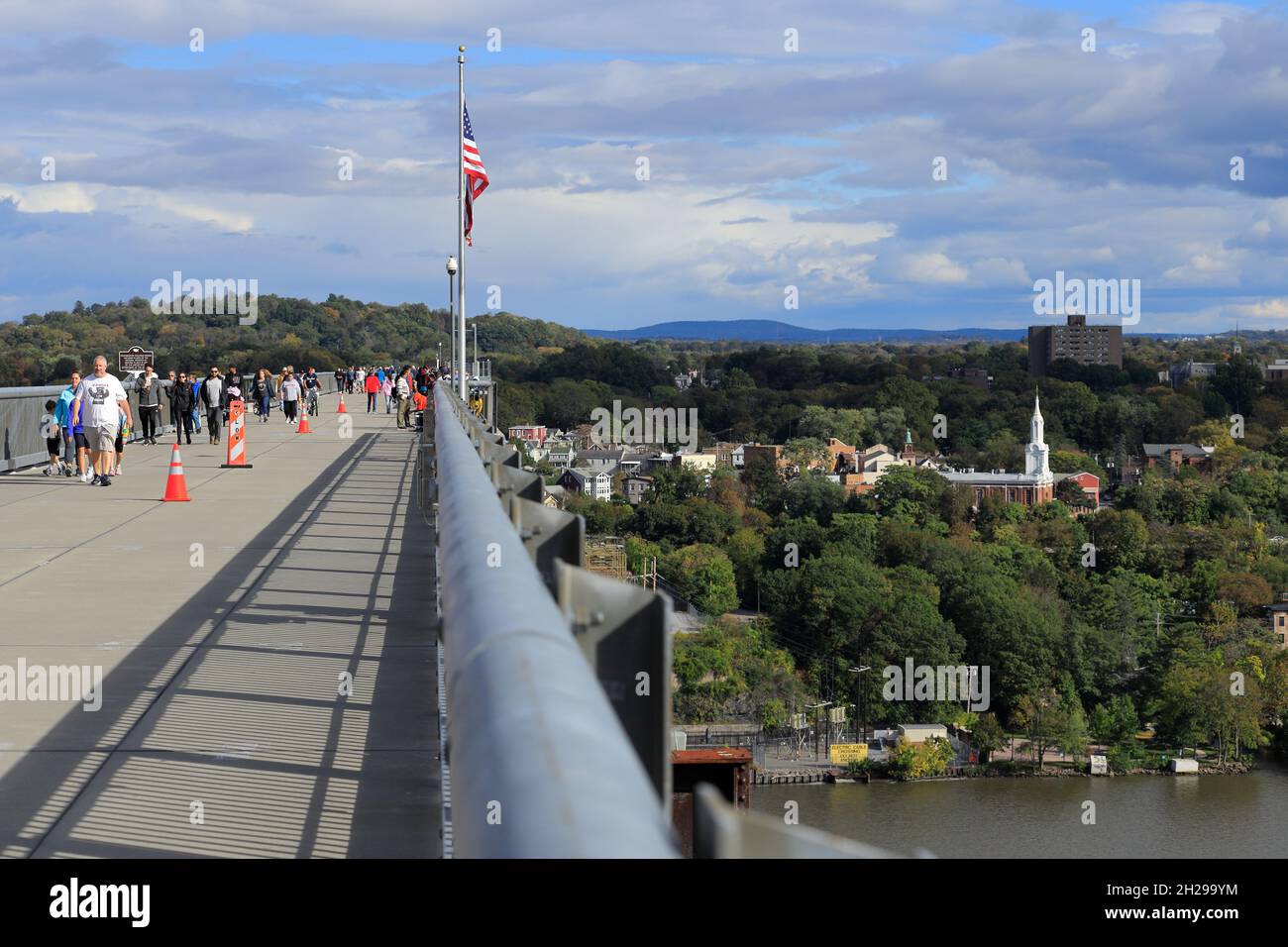 Historical Poughkeepsie Railroad Bridge aka Walkway Over the Hudson ...