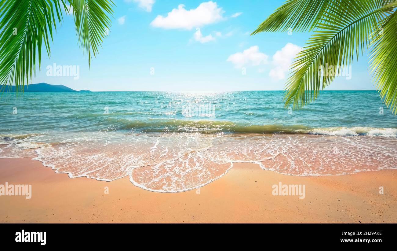 Island beautiful scenic vacation travel tourism summer ocean sea boat ...