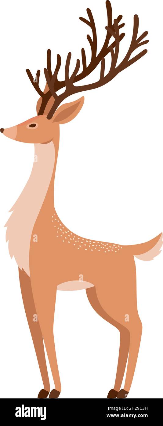 Rendier Vector Reindeer Vector Etsy België