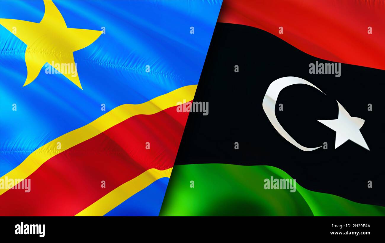 Libya dr congo flag hi-res stock photography and images - Alamy