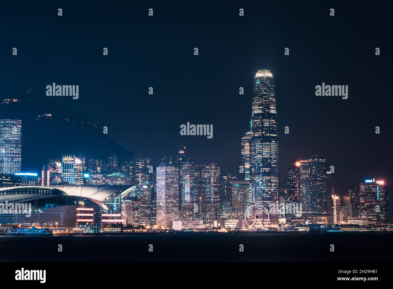 Hong Kong Victoria Harbour view Stock Photo - Alamy