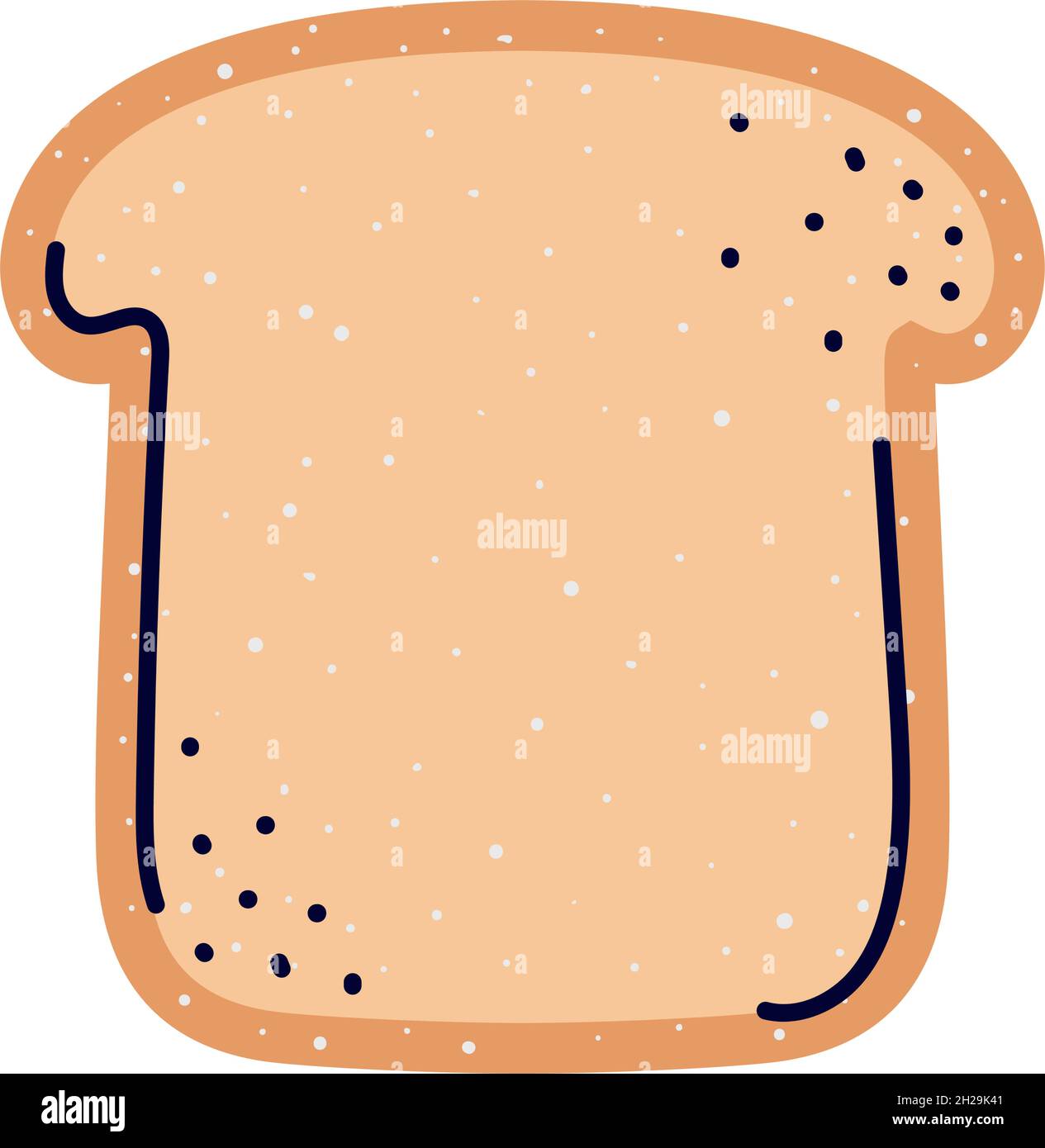 toasted bread design Stock Vector Image & Art - Alamy