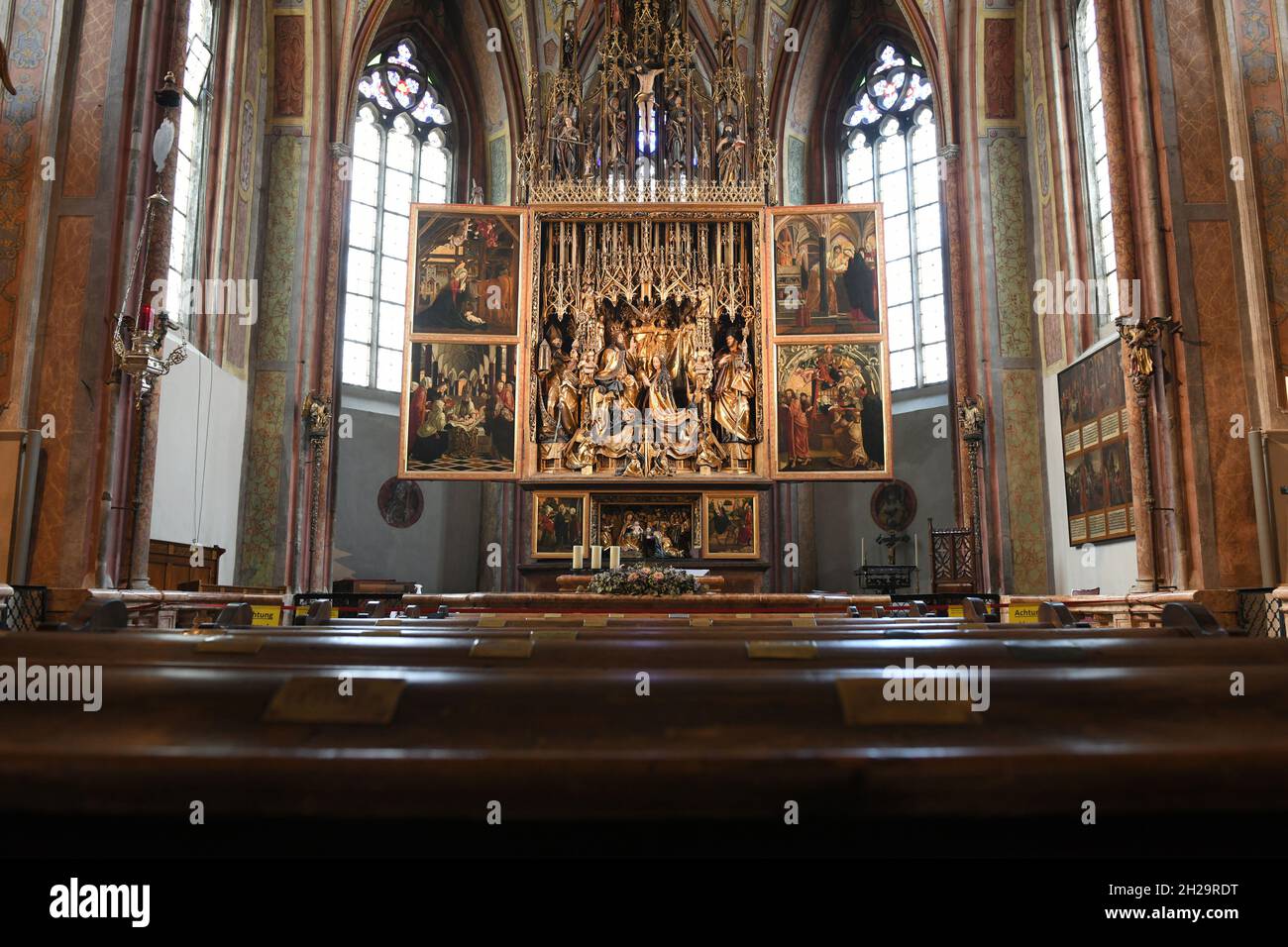 Michael-Pacher-Altar in Sankt Wolfgang am Wolfgangsee, Gmunden ...