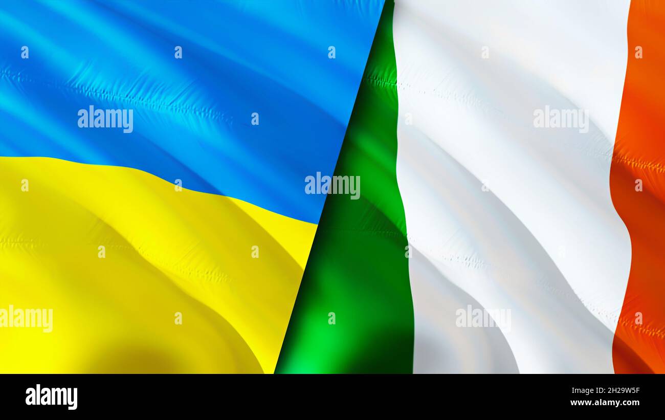 Ireland ukraine flag hi-res stock photography and images - Alamy