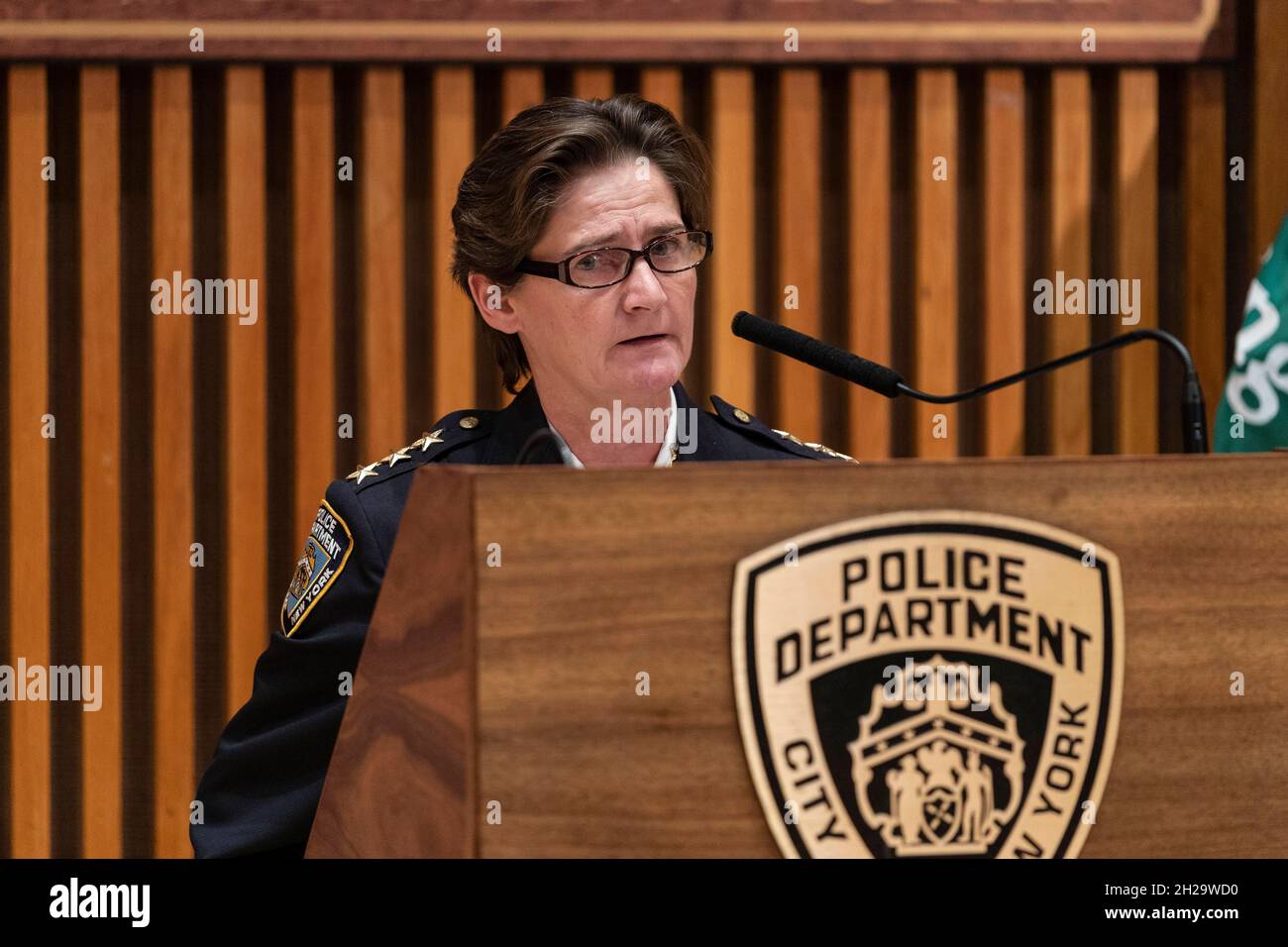 New York, New York, USA. 20th Oct, 2021. Chief of Transit Kathleen O ...