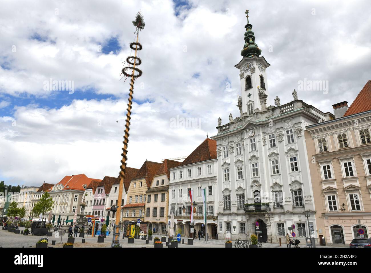Steyr city hall hi-res stock photography and images - Alamy