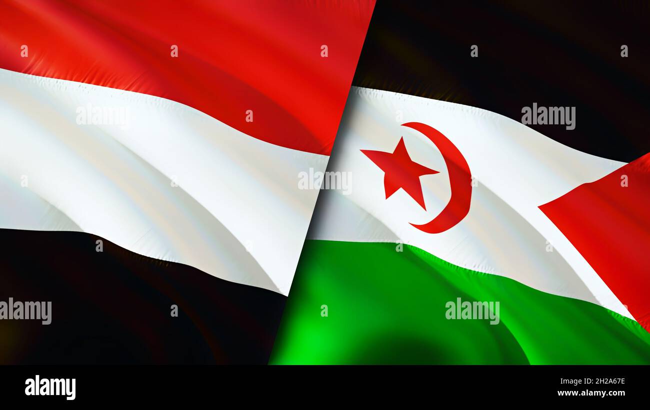Yemen western sahara flag hi-res stock photography and images - Alamy