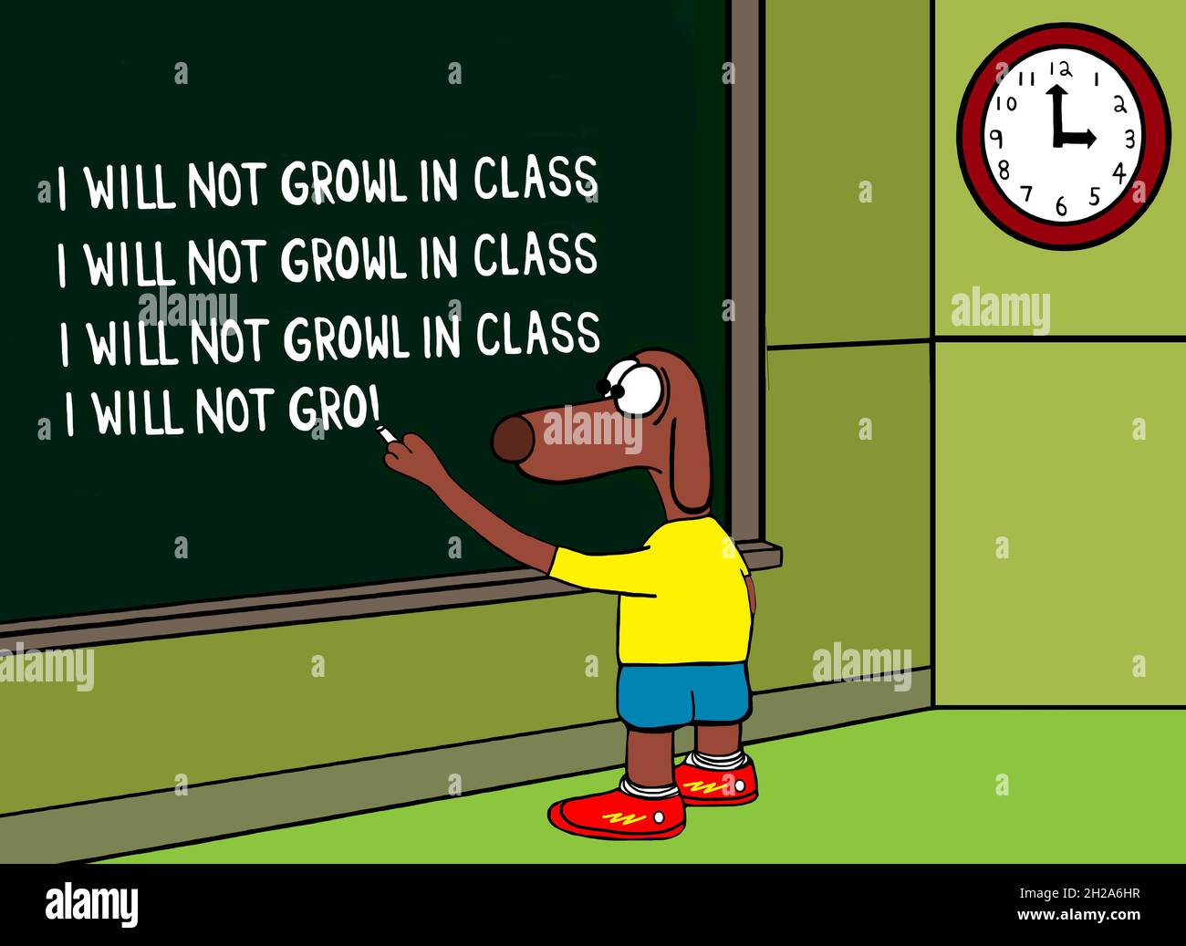 Timeout cartoon hi-res stock photography and images - Alamy