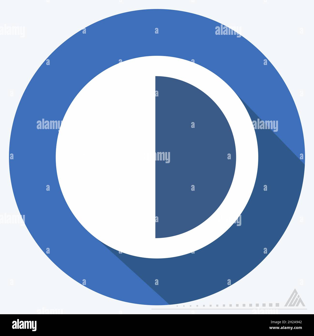 Half sunlight half shadow Stock Vector Images - Alamy