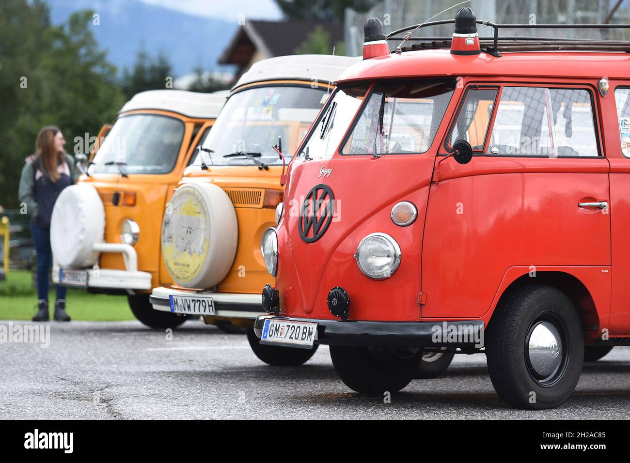 VW-Klassiker auf der Postalm (Salzburg, Österreich) - Jedes Jahr im ...