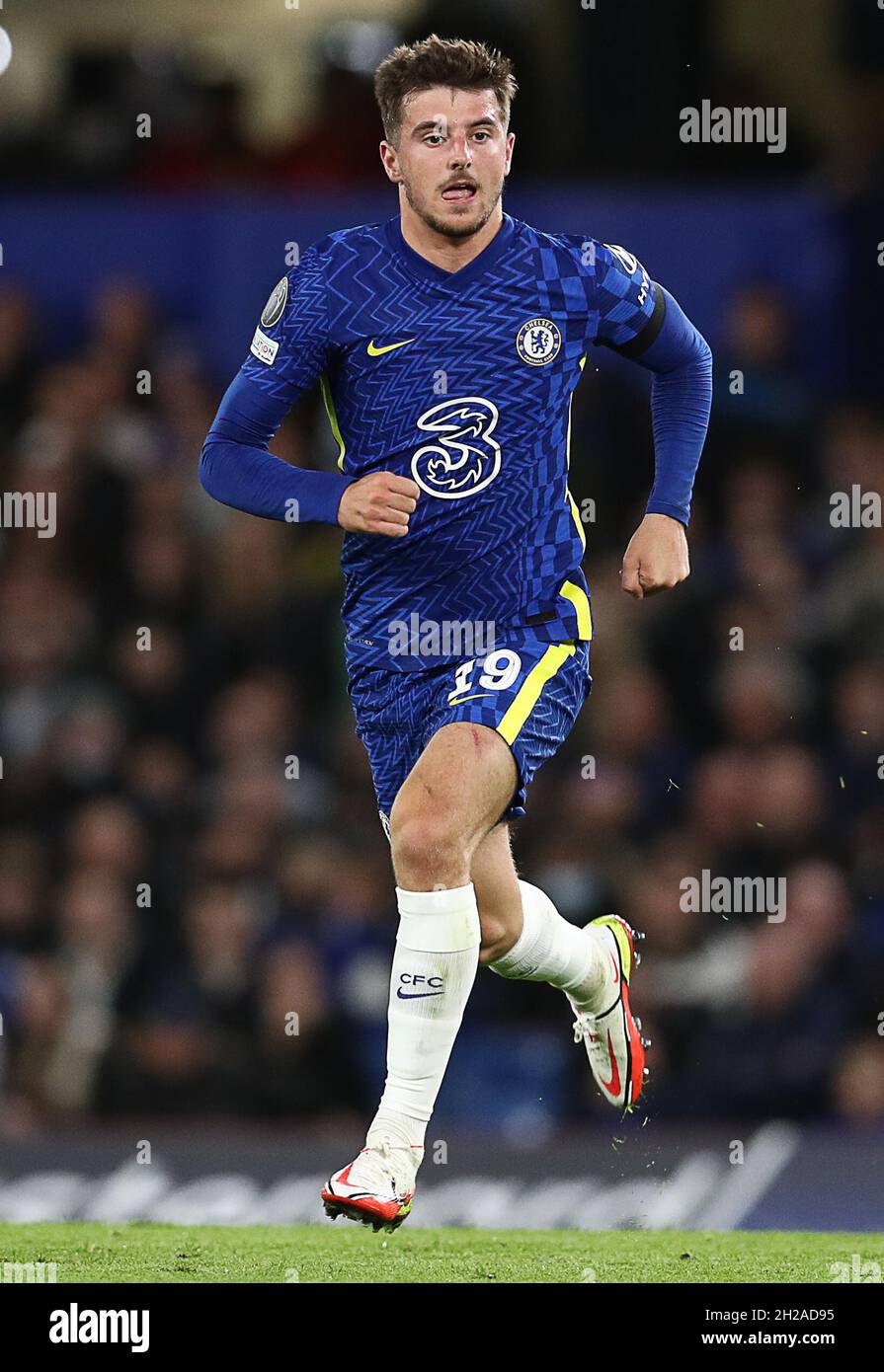London, England, 20th October 2021. Mason Mount of Chelsea during the ...