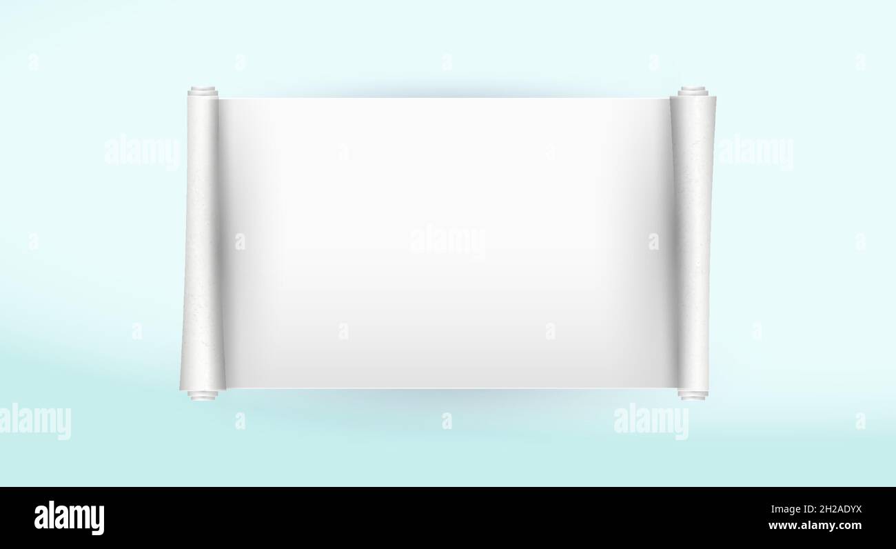 Scroll Template For Word Ancient Parchment Scroll Stock Vector By