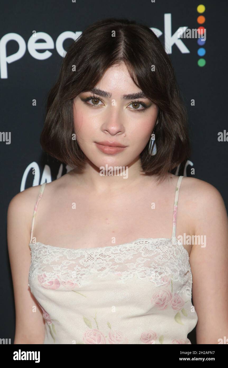 Santa Monica, Ca. 20th Oct, 2021. Melissa Collazo at Peacock's One Of ...