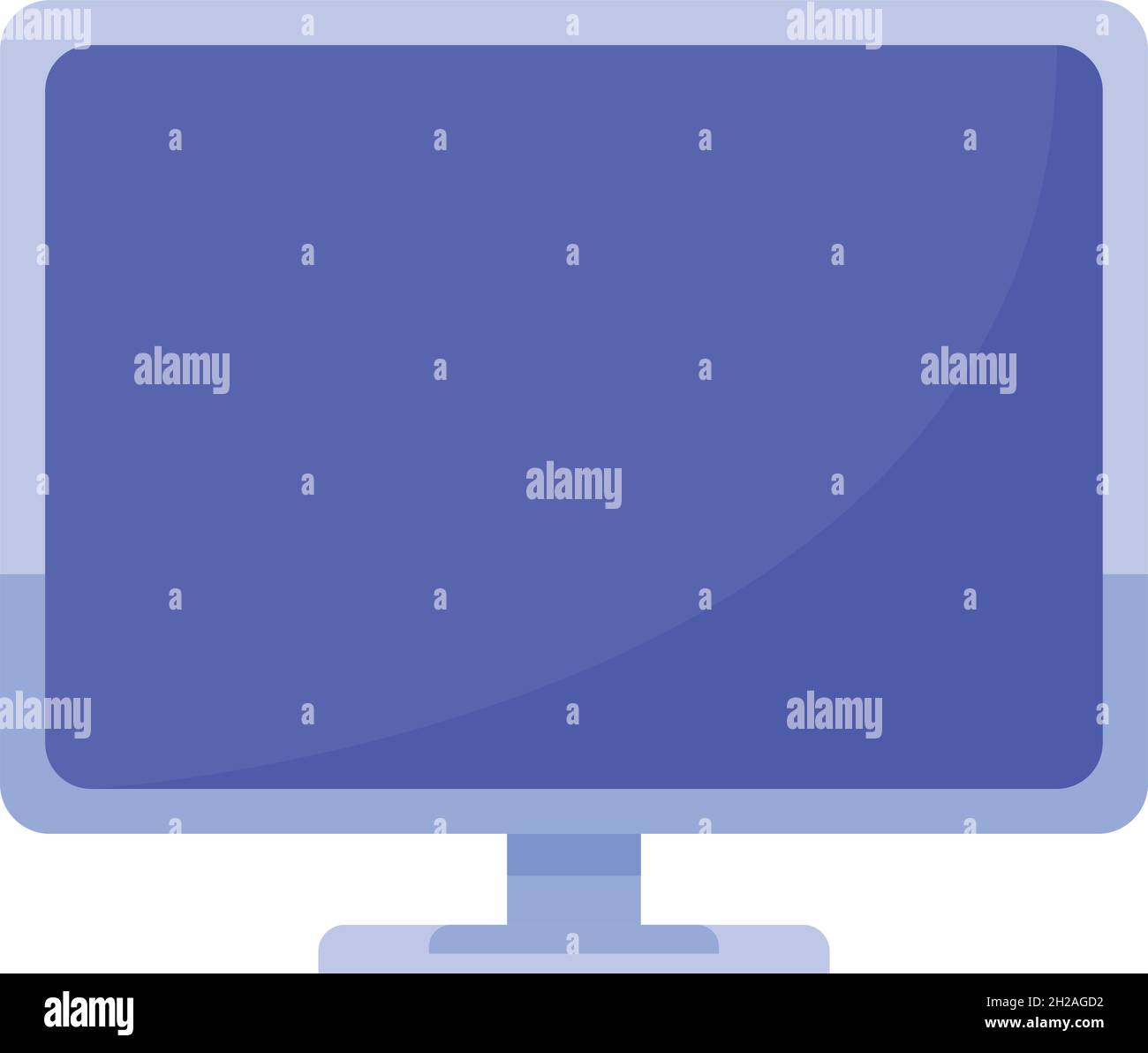 desktop computer monitor Stock Vector Image & Art - Alamy