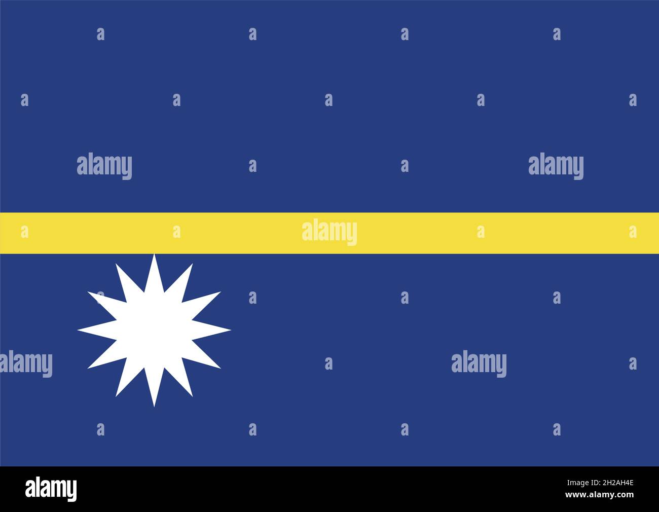 nauru country flag Stock Vector Image & Art - Alamy