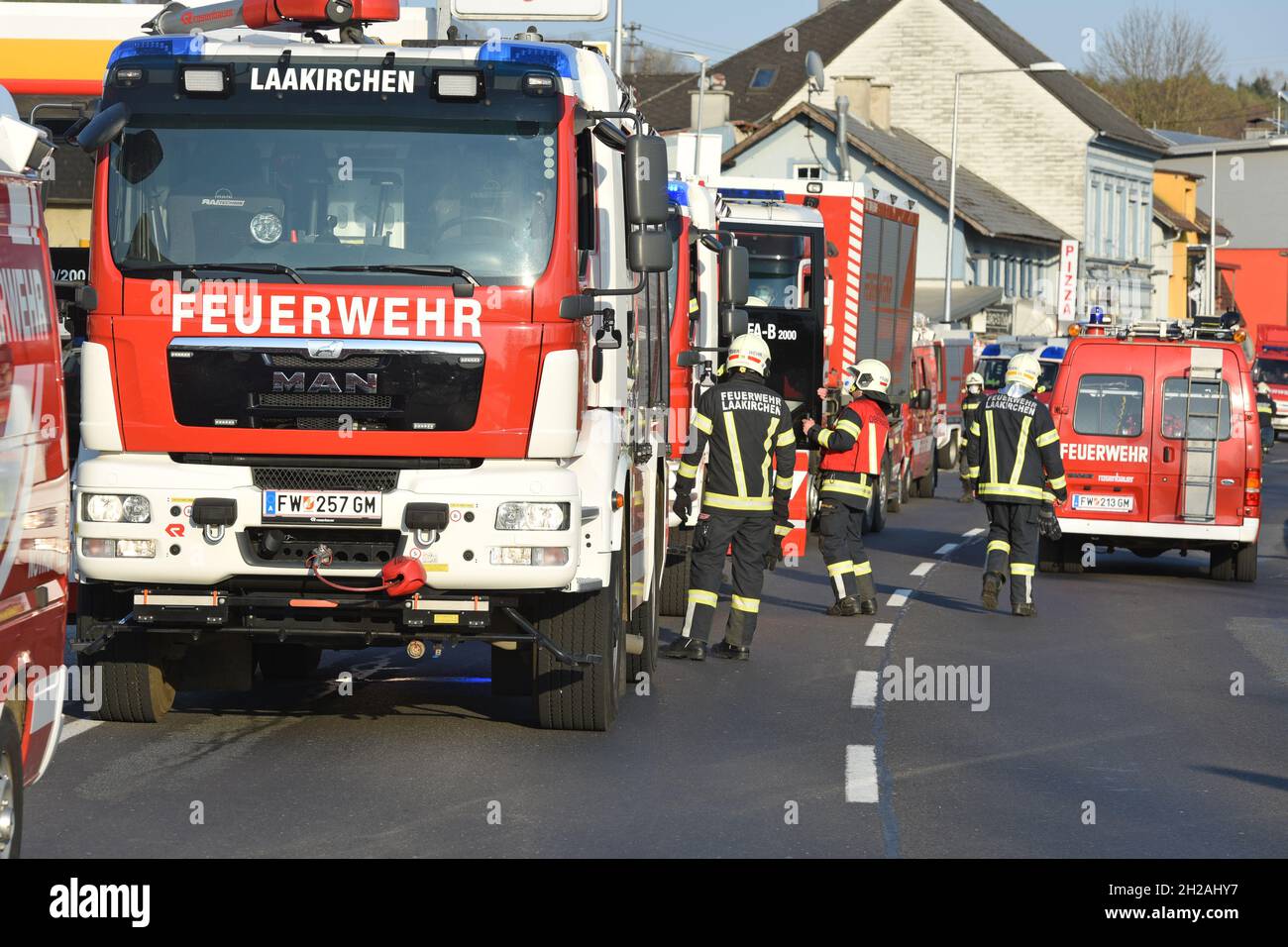 Feuerwehr-Fahrzeuge im Salzkammergut (Oberösterreich) - Fire brigade ...