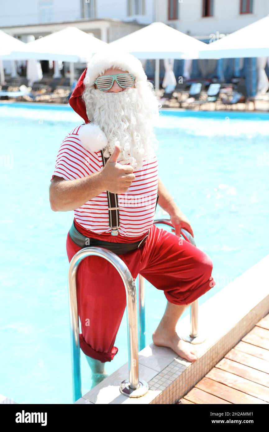 Getting Out Of Pool High Resolution Stock Photography and Images - Alamy