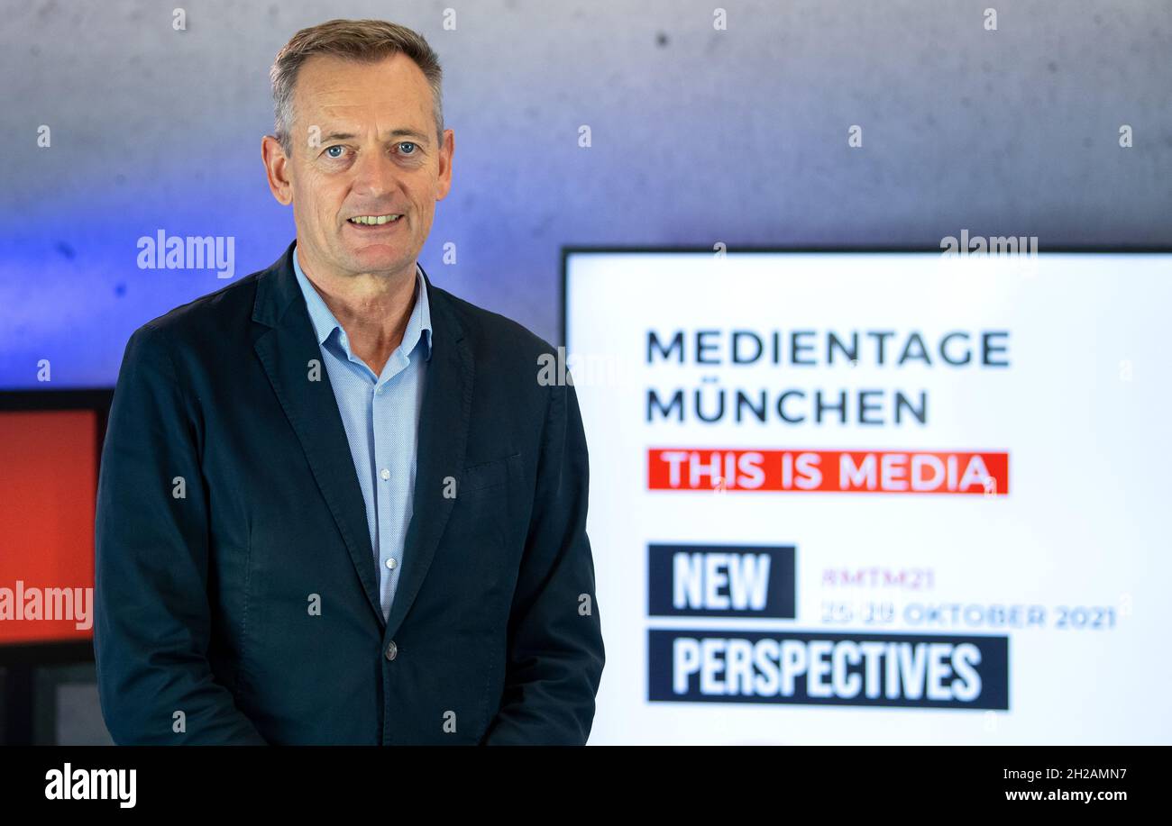 Munich, Germany. 20th Oct, 2021. Stefan Sutor, Managing Director of ...