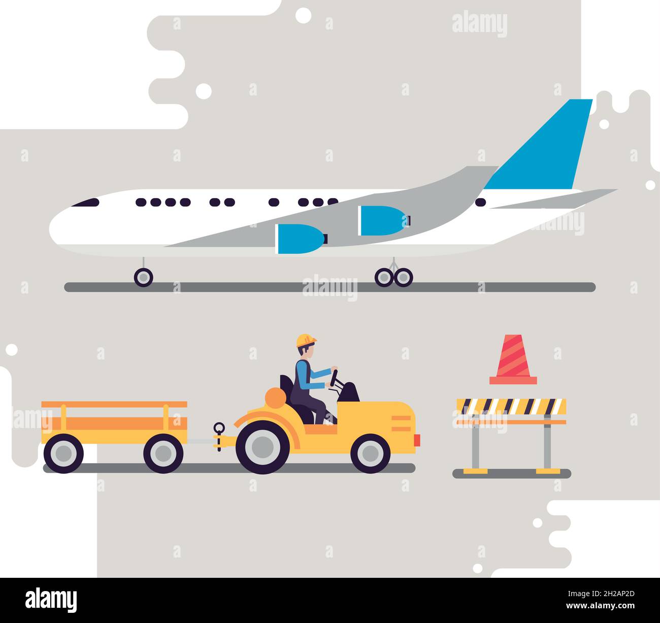 four airport industry icons Stock Vector Image & Art - Alamy