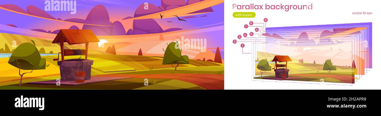 Background 2d Rural 2d Animation Background Designs, Themes, Templates