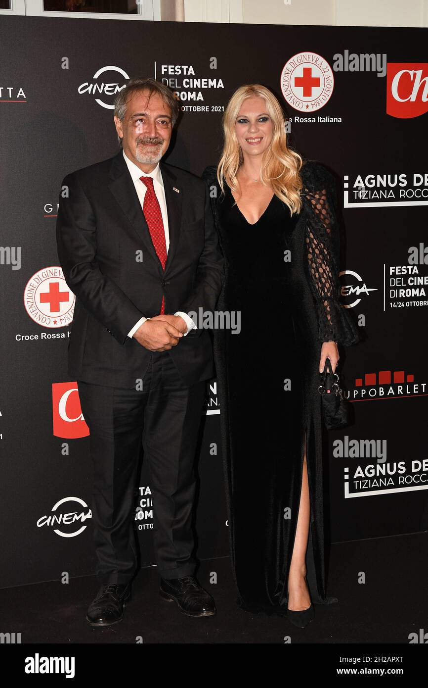 Rome, Italy. 20th Oct, 2021. Rome, Villa Miani Charity Event in favor ...