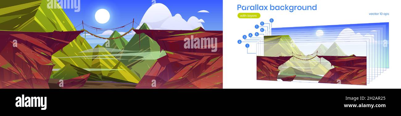 Suspended land Stock Vector Images - Alamy