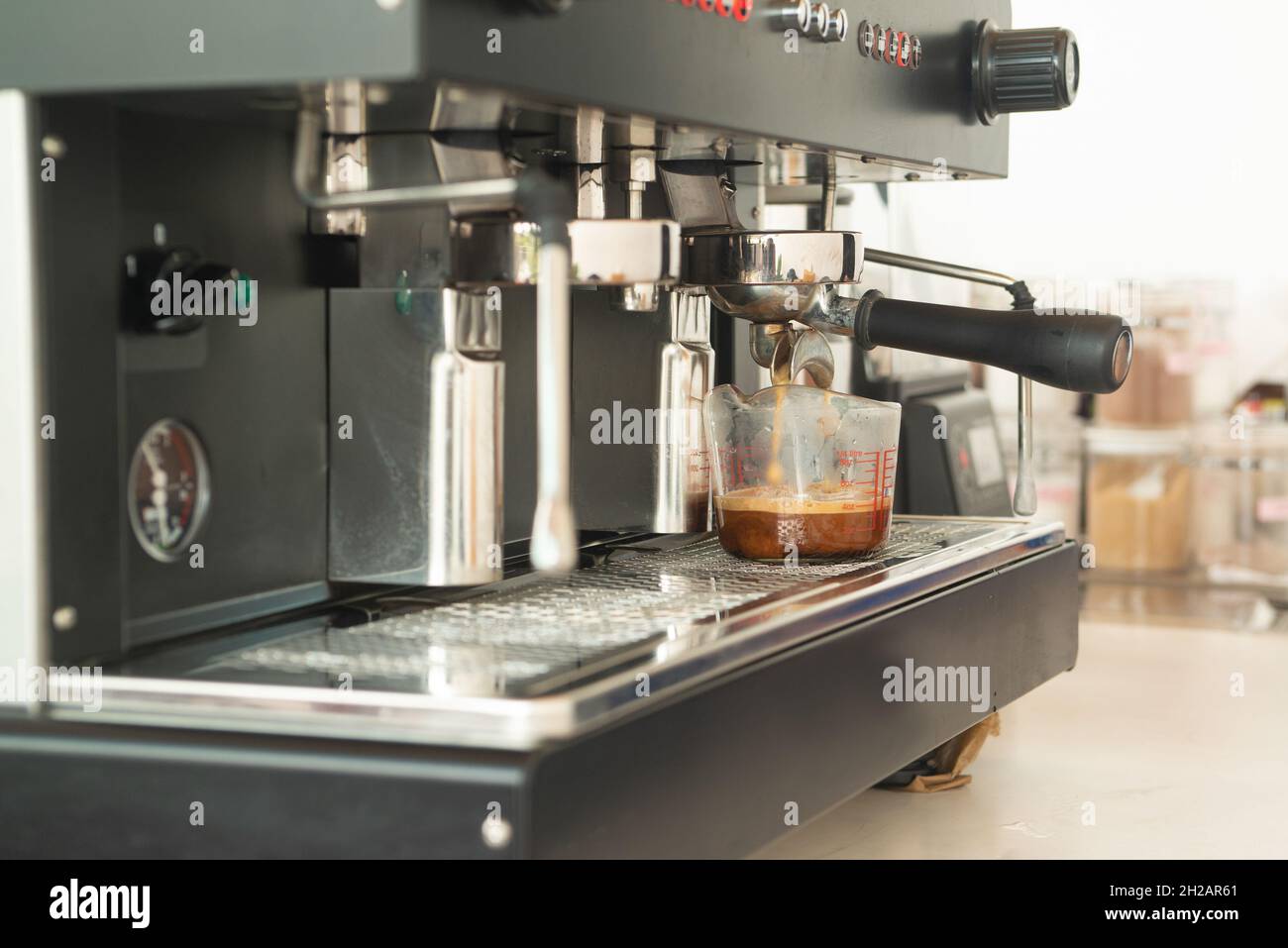 Big coffee maker hi-res stock photography and images - Alamy