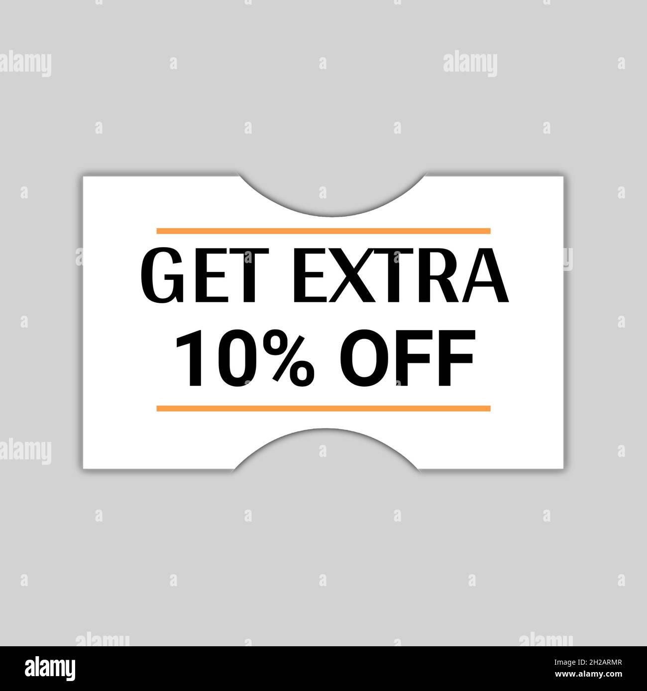 10 percent discount icon yellow hi-res stock photography and images - Alamy