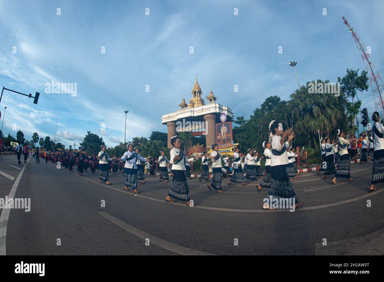 Thailand wax castle festival hi-res stock photography and images - Alamy