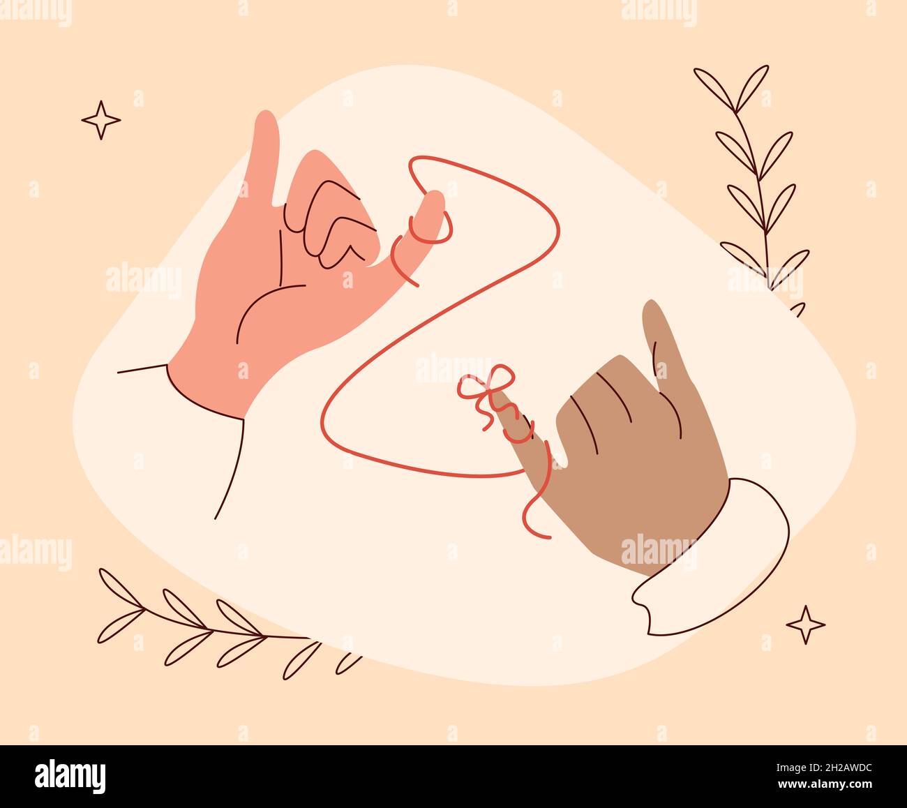 The four lovers Stock Vector Images - Alamy