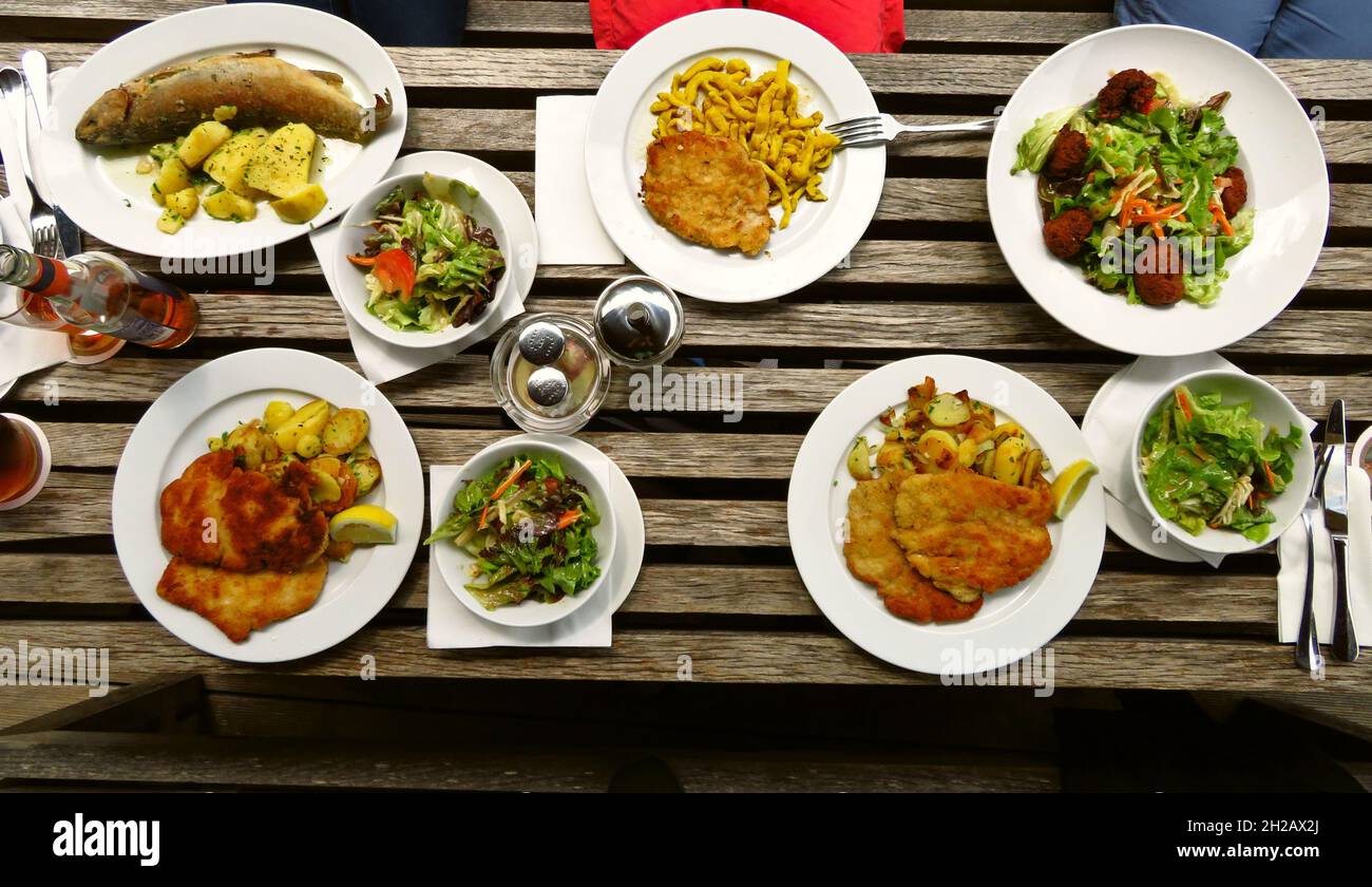food in a restaurant Stock Photo - Alamy