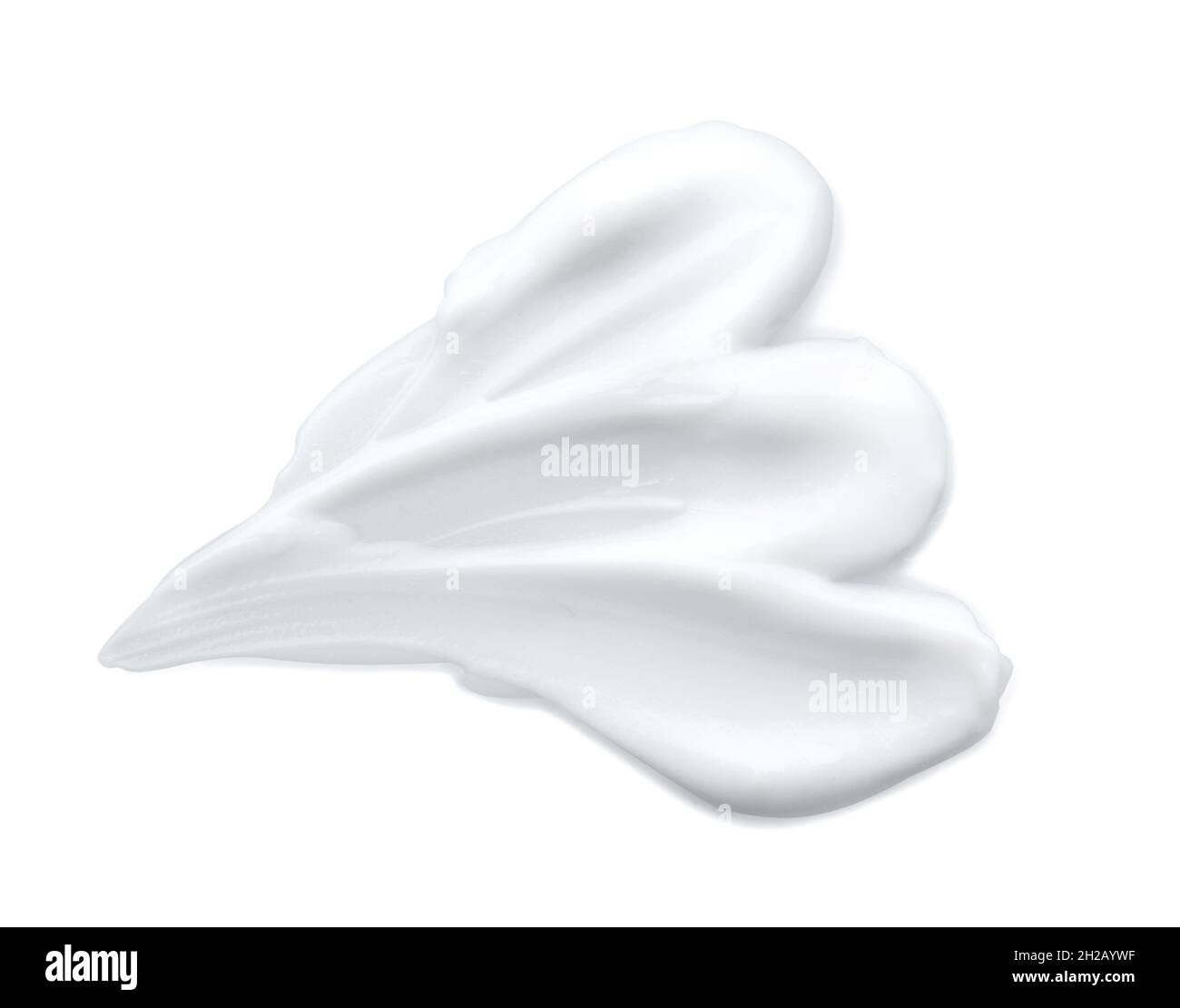 Sample of natural body cream on white background Stock Photo - Alamy