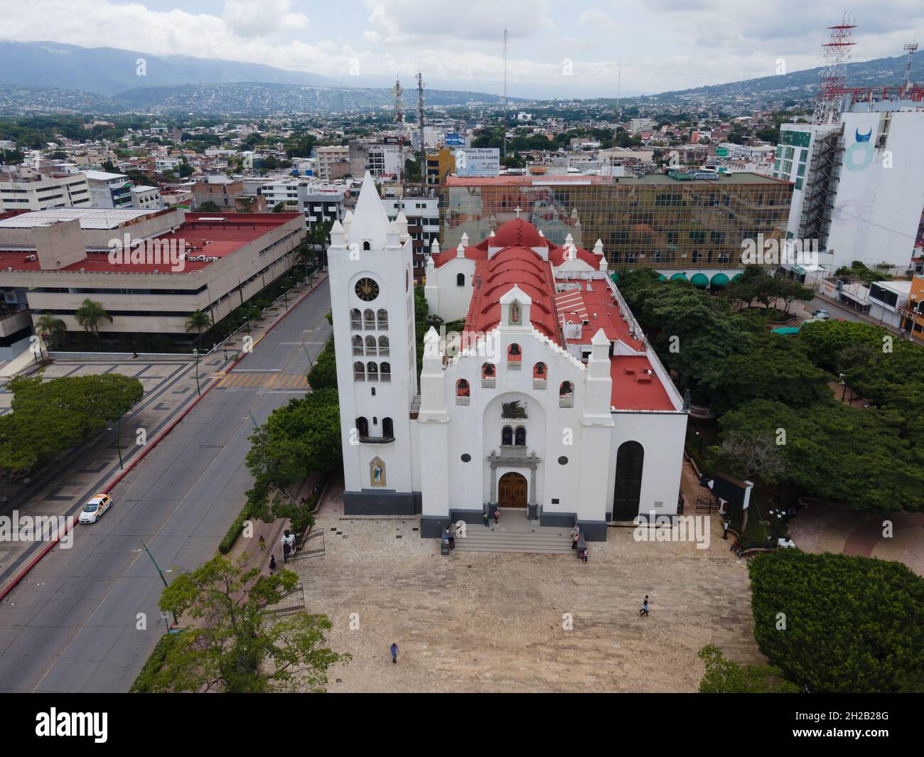 Tuxtla Gutierrez Cathedral in Chiapas State, Mexico Stock Photo - Alamy