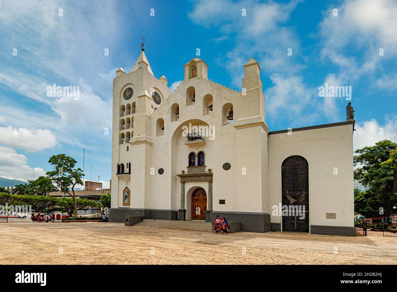 Tuxtla Gutierrez Cathedral in Chiapas State, Mexico Stock Photo - Alamy
