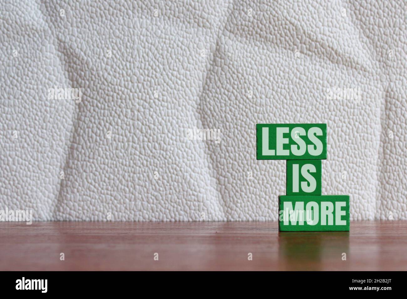 Simple better minimalist text hi-res stock photography and images - Alamy