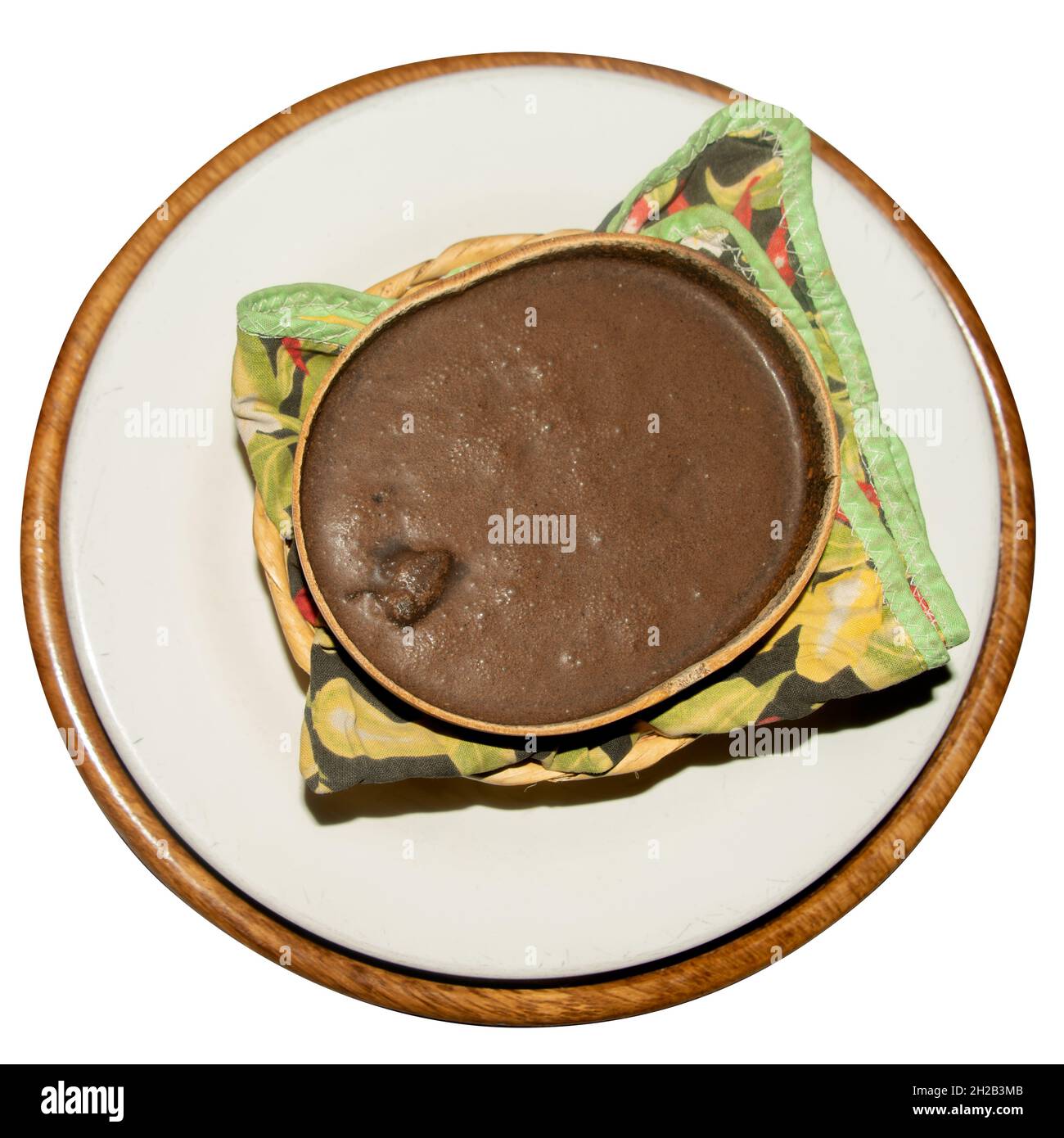 Image of a pozol traditional drink from Chiapas, Mexico made from cocoa ...