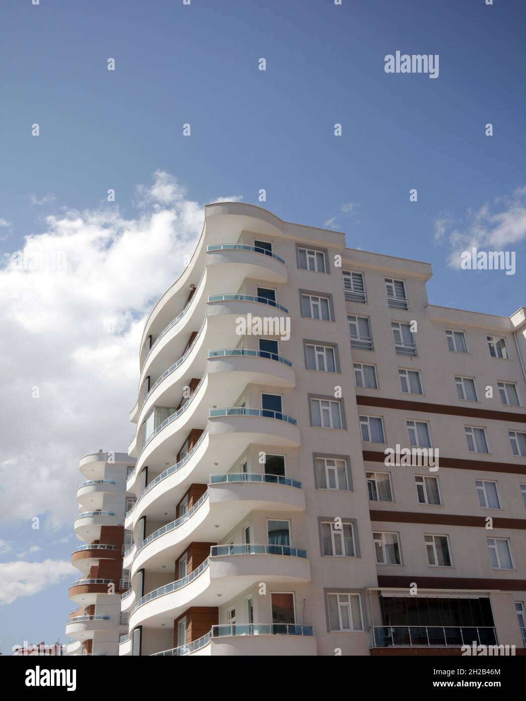 Modern and new apartment blocks Stock Photo - Alamy