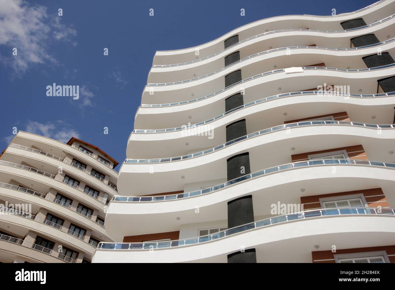 Modern and new apartment blocks Stock Photo - Alamy