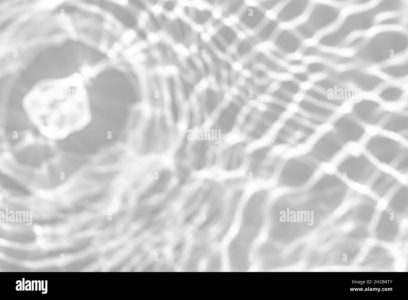 blurred shadow and light caustic effect on a white wall Stock Photo - Alamy