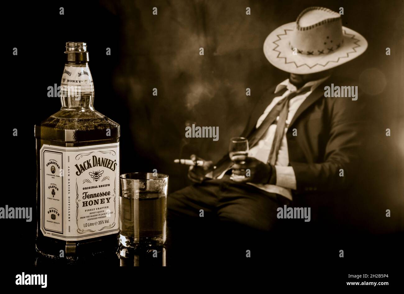 The professional drinker.! Stock Photo - Alamy