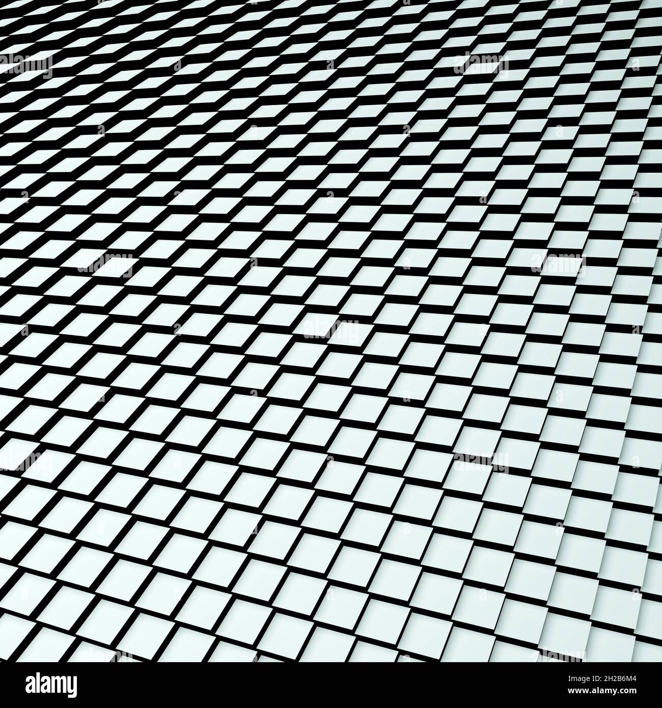 Abstract geometric structure. 3d illustration Stock Photo - Alamy