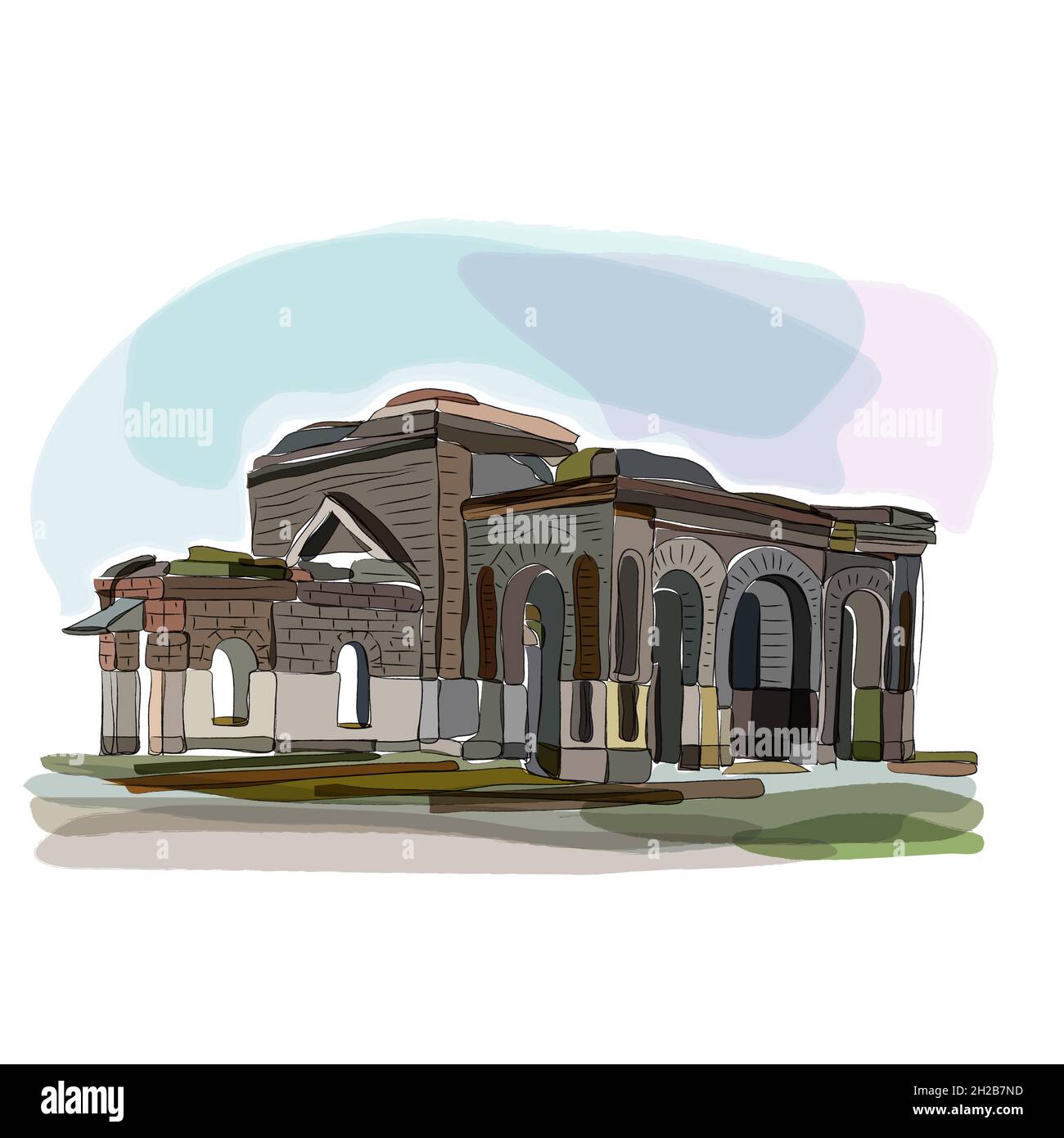 Historical royal architecture Cut Out Stock Images & Pictures - Alamy