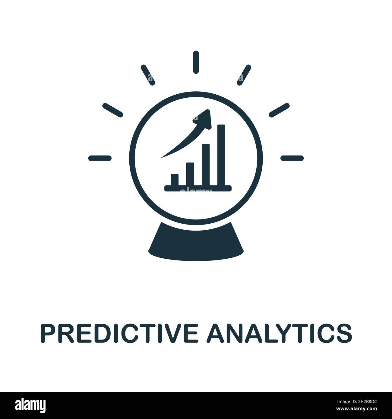 Predictive Analytics Icon Predictive Analytics Icon