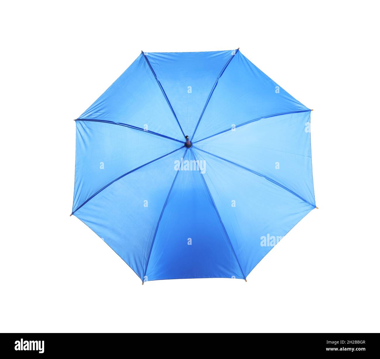 Beautiful open umbrella on white background Stock Photo - Alamy